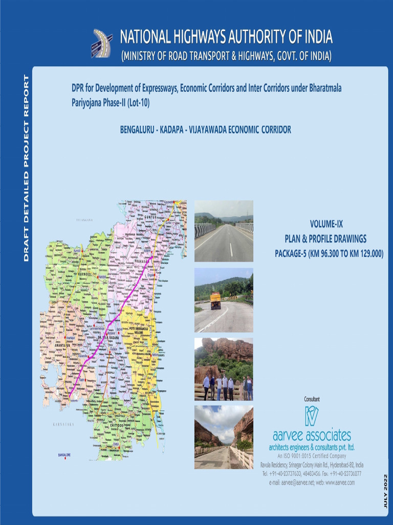 BKV - Plan - Profile Drawings - Package V | PDF | Land Transport | Road
