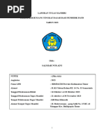 Contoh Laporan Tugas Mandiri Diklat Dasar | PDF