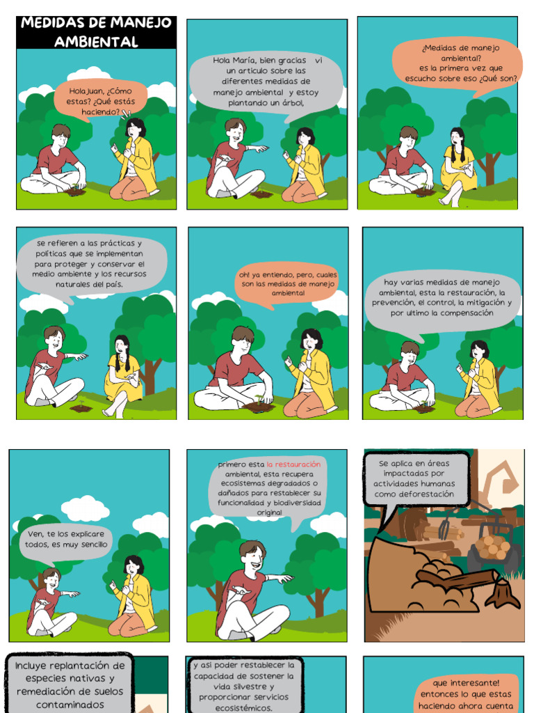 Historieta Manejo Ambiental - Brian Morales, Eduard Gil, Silvia Plata ...