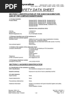 Bref Fresh Boost Toilet Cleaner SDS | PDF | Dangerous Goods | Toxicity