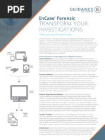 EnCase Forensics Edition Primer - Getting Started | PDF | Computer File | File Format