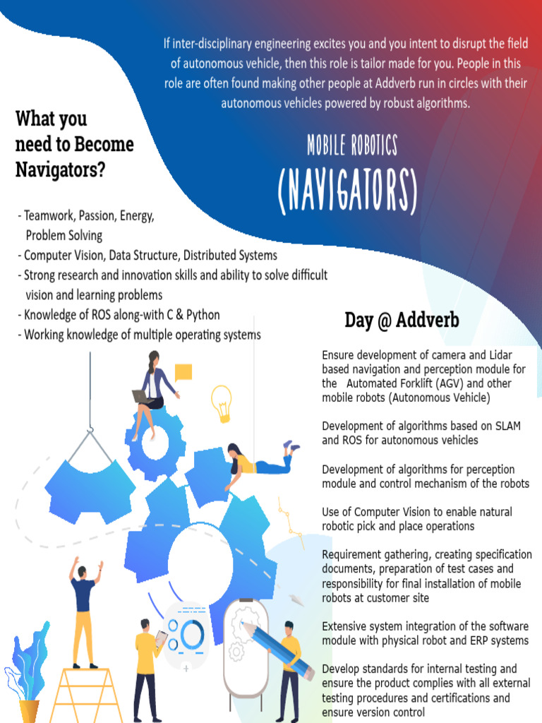 (Navigators) : Addverb Advantage | PDF | Robot | Robotics