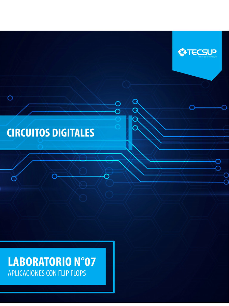 LAB 07 - Aplicaciones Con Flip Flops | PDF | Ingenieria Eléctrica | Informática