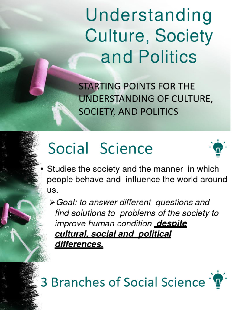 Ucsp PPT 1 | Download Free PDF | Anthropology | Sociology