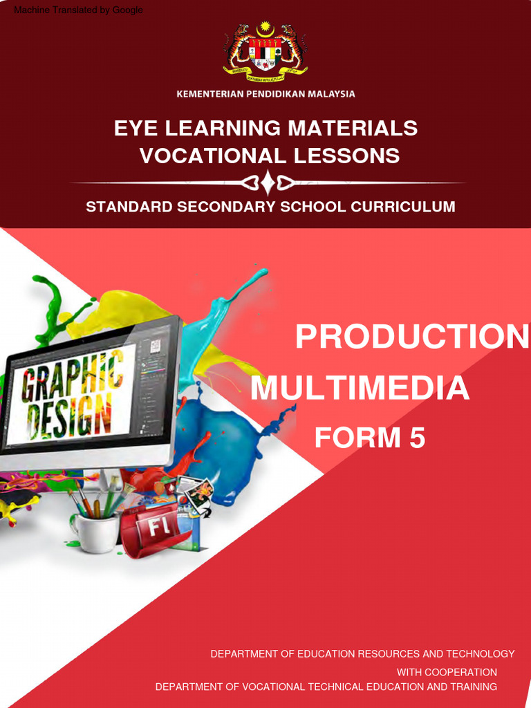 KSSM 2020 Bahan Pembelajaran MPV Produksi Multimedia Tingkatan 5 - COMPRESSED | PDF | Animation ...
