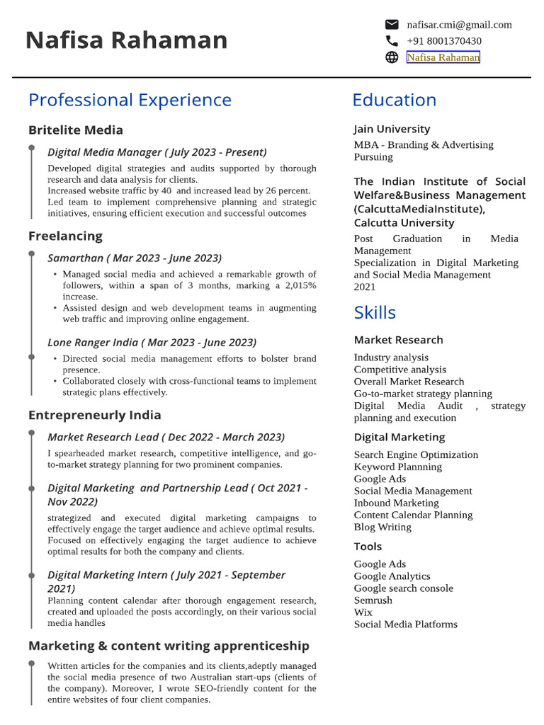 Nafisa Rahaman - 3 (1) - Compressed | PDF | Digital Marketing | Popular Culture & Media Studies