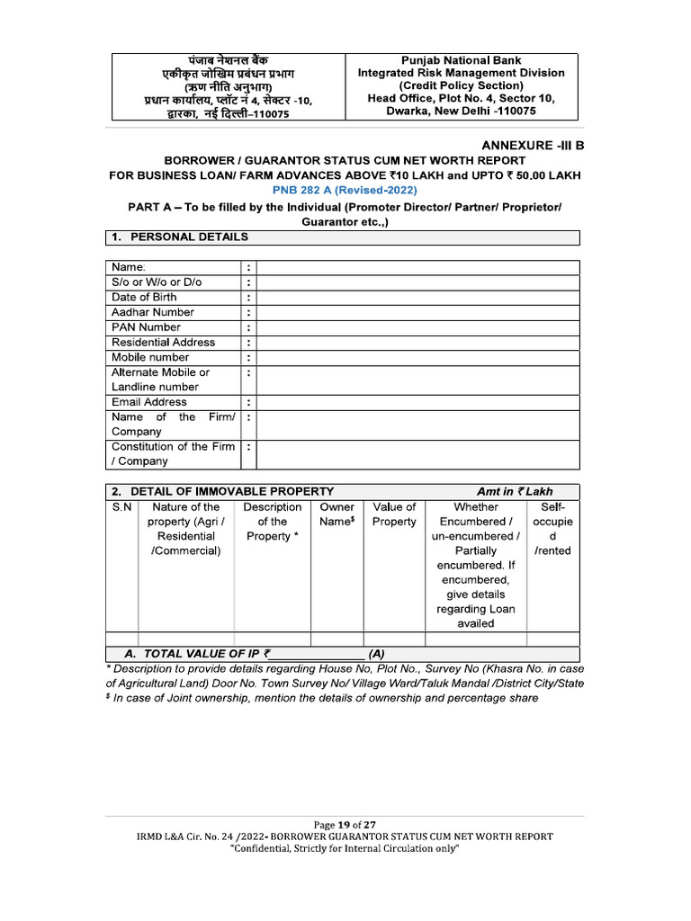 282A Revised 10-50 Lakh | PDF