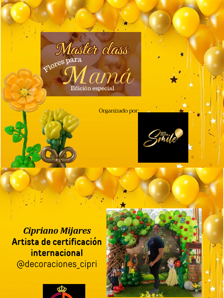 Master Class Flores para Mama - PPTX - 20240406 - 083352 - 0000 | PDF