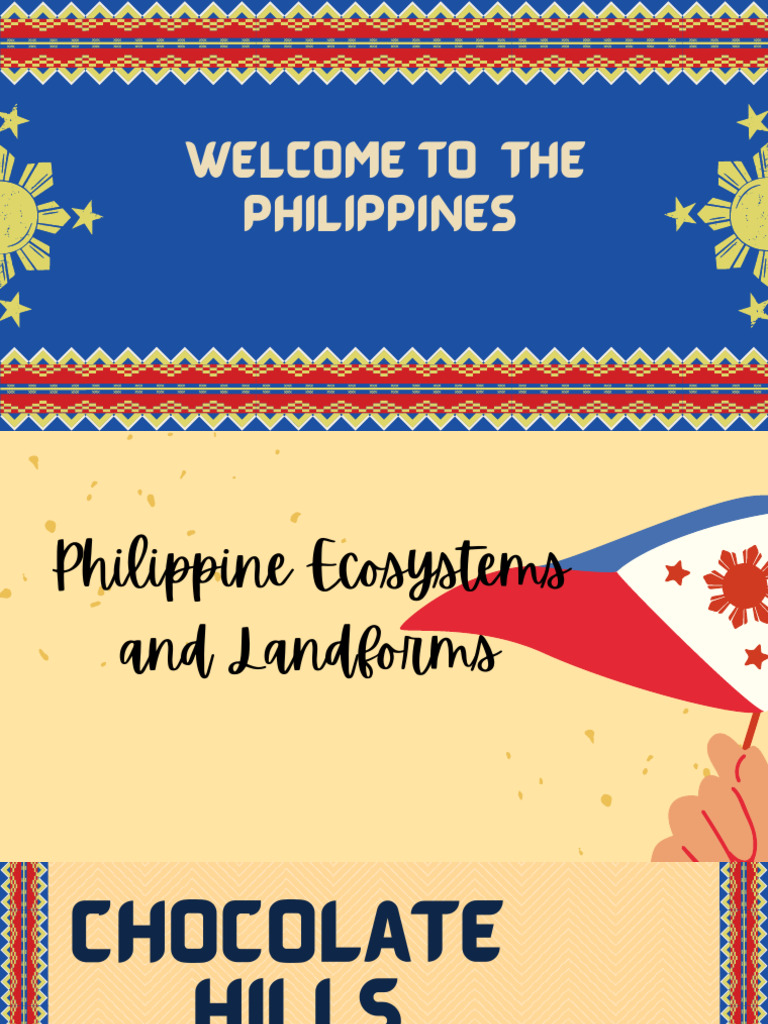 Philippine Ecosystems and Landforms | PDF | Earth Sciences | Physical ...