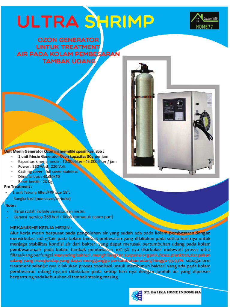 Brosur Ultra Shrimp | PDF