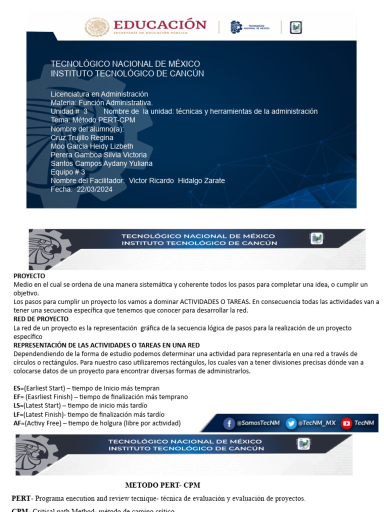 Diagrama Redes PERT-CPM (RUTA CRÍTICA) - 2 | PDF | Informática