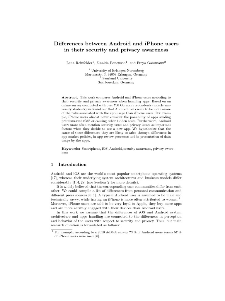 Android Vs IOS Trustbus14 SUBMITTED | PDF | Ios | Mobile App