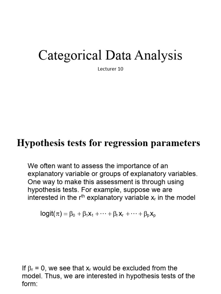 Lecture 10 | Download Free PDF | Hypothesis | Null Hypothesis
