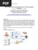 AJPH Research Article Guidelines | PDF
