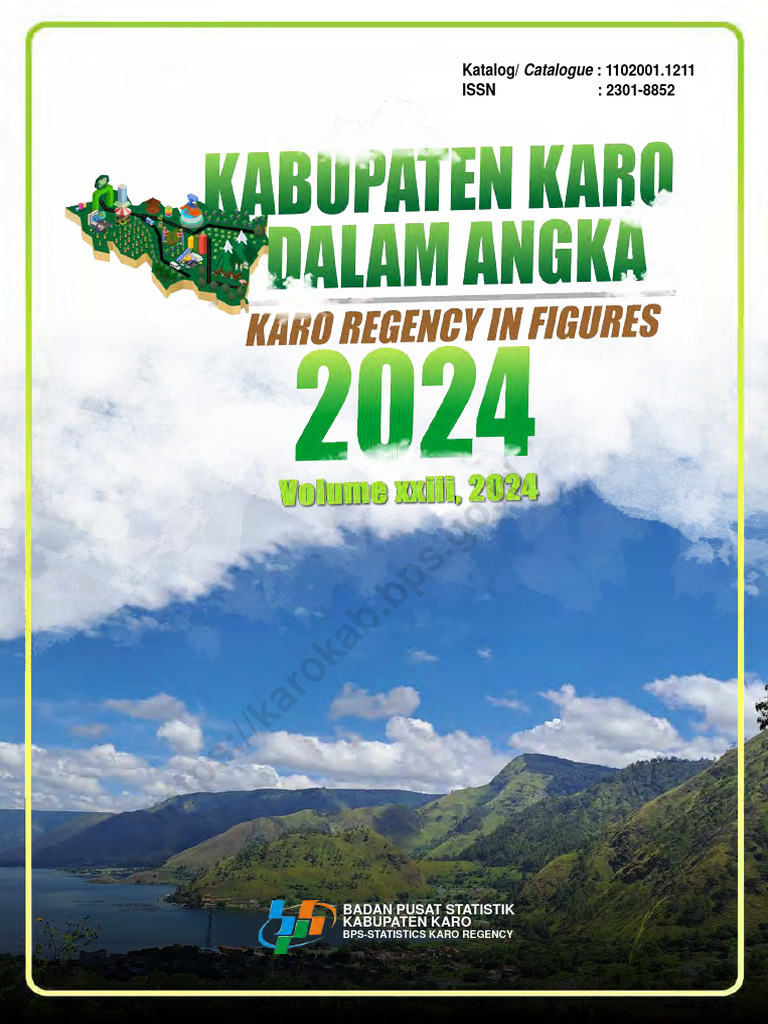 Kabupaten Karo Dalam Angka 2024 | PDF