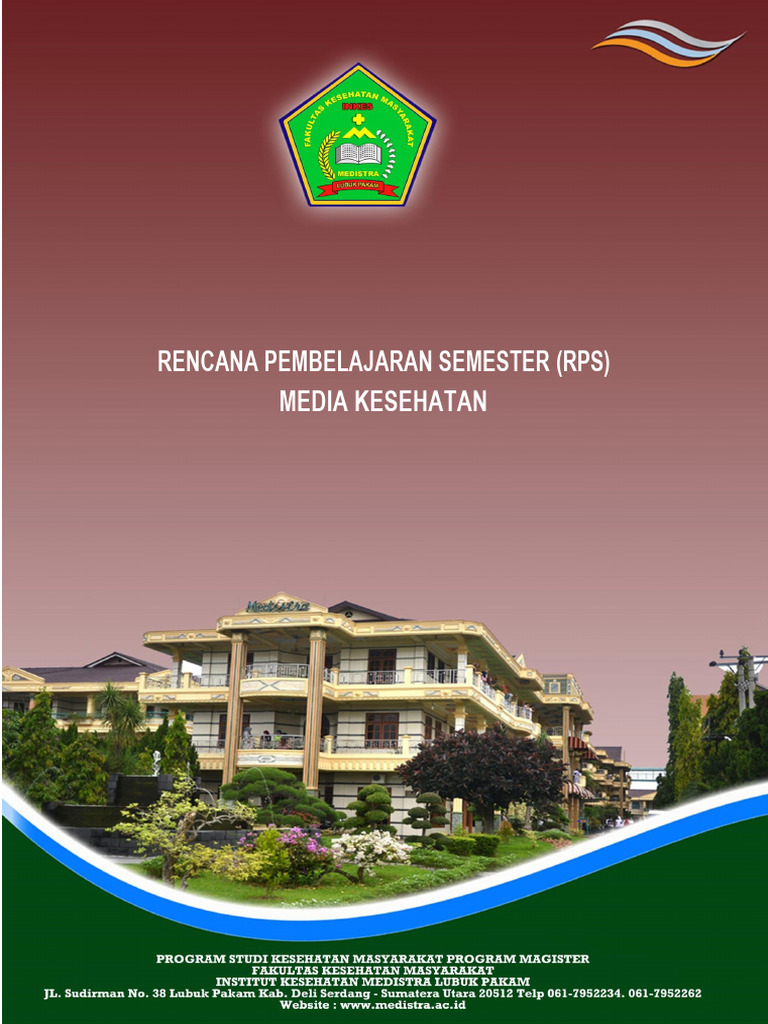 RPS Media Kesehatan | PDF | Pengembangan Diri | Sains & Matematika