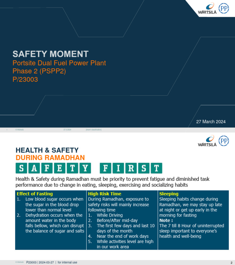 Safety Moment_27032024 | PDF