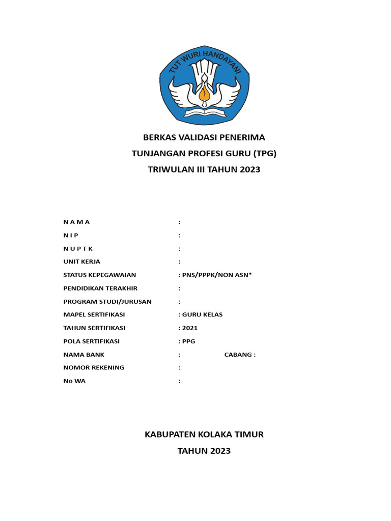 Format TPG-TKG-TAMSIL SMT 2 2023 | PDF