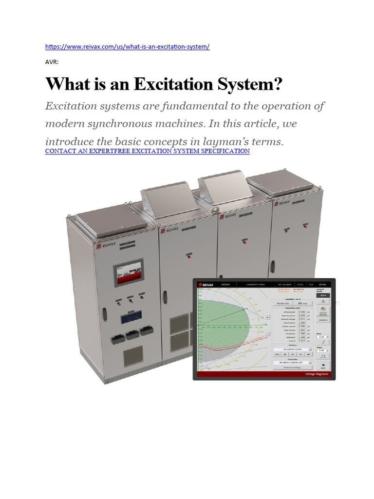 Excitation System | PDF | Rectifier | Electrical Engineering
