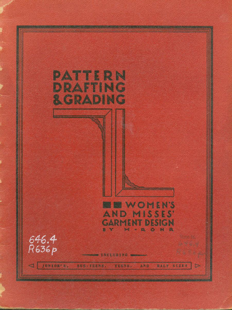1961 Pattern Drafting and Grading | PDF