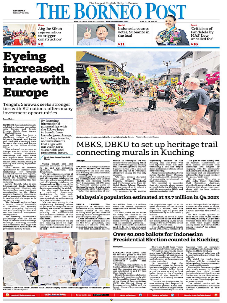 The Borneo Post 150224 | PDF