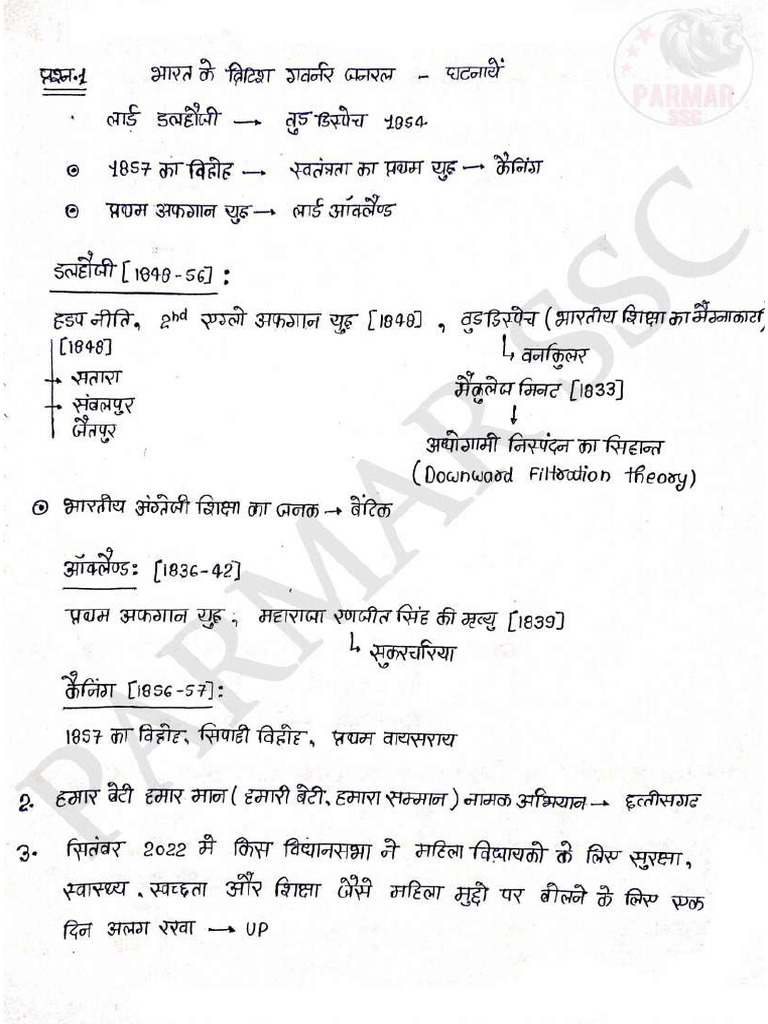 Parmar SSC 1-50 | PDF