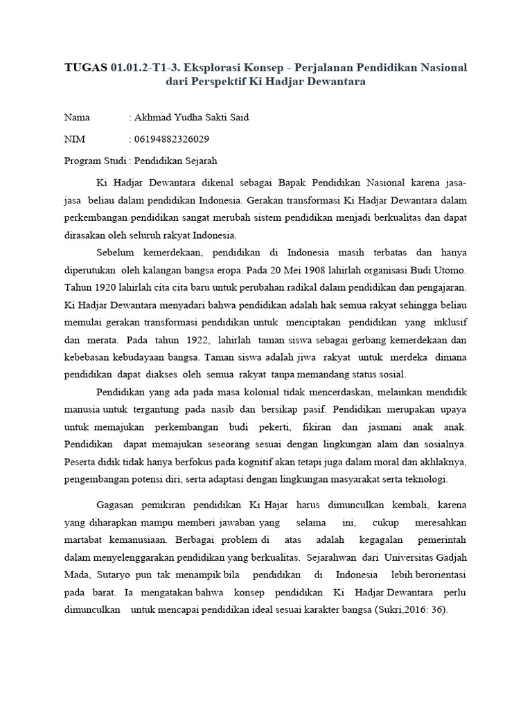 TUGAS TOPIK 1 Eksplorasi Konsep | PDF | Ilmu Sosial | Sains & Matematika