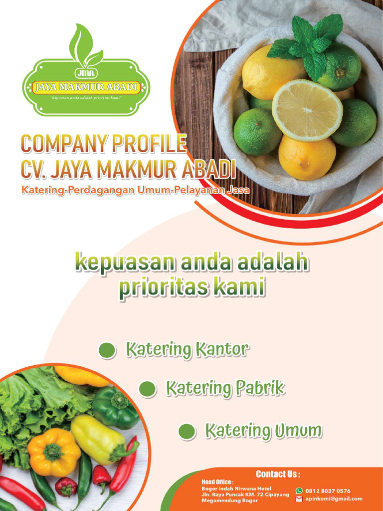Company Profile CV Jaya Makmur Abadi | PDF
