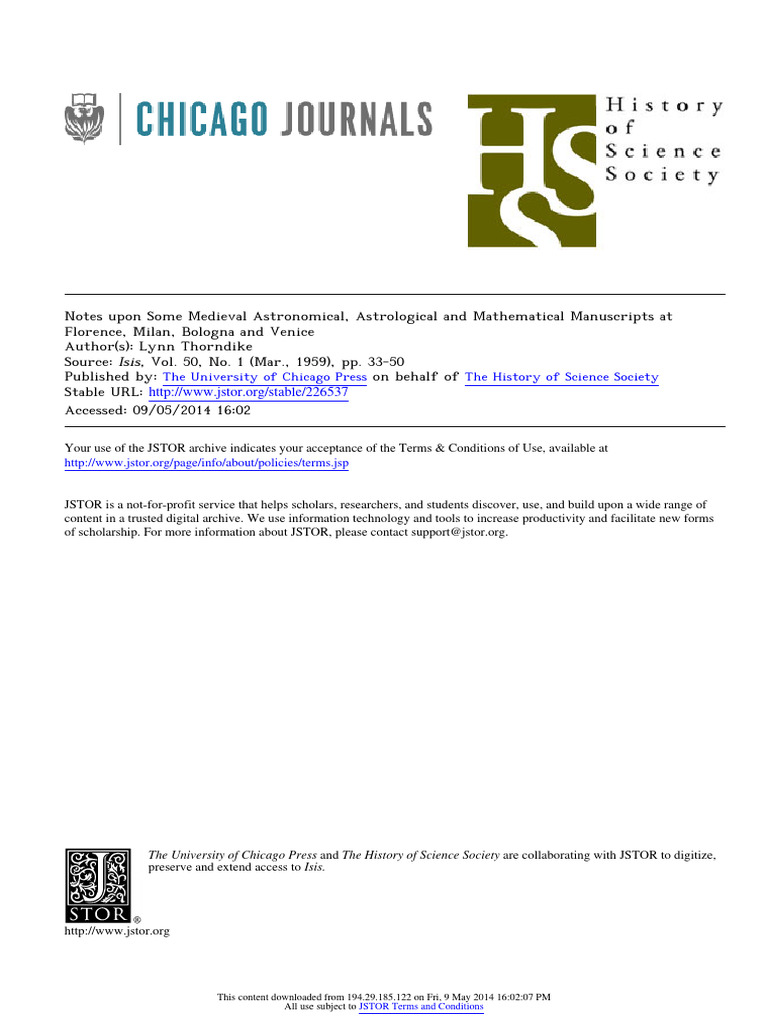 Chicago Journal | PDF