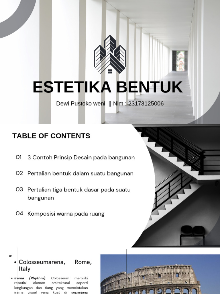 Estetika Bentuk dalam Arsitektur | PDF