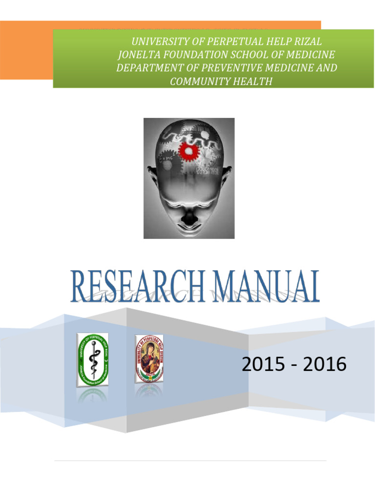Research Manual PERPS 2015 | PDF | Hypothesis | Asthma
