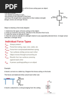 Free Body Diagram Practice Questions | PDF | Force | Drag (Physics)
