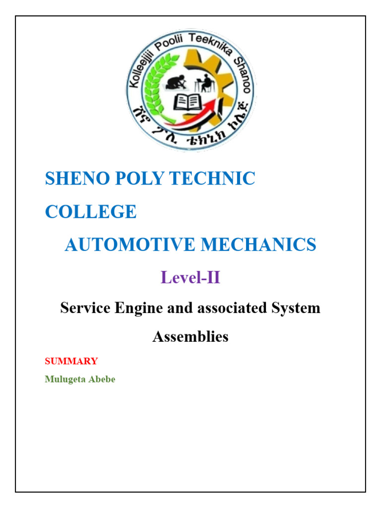 SUMMARY | PDF | Motor Oil | Engines