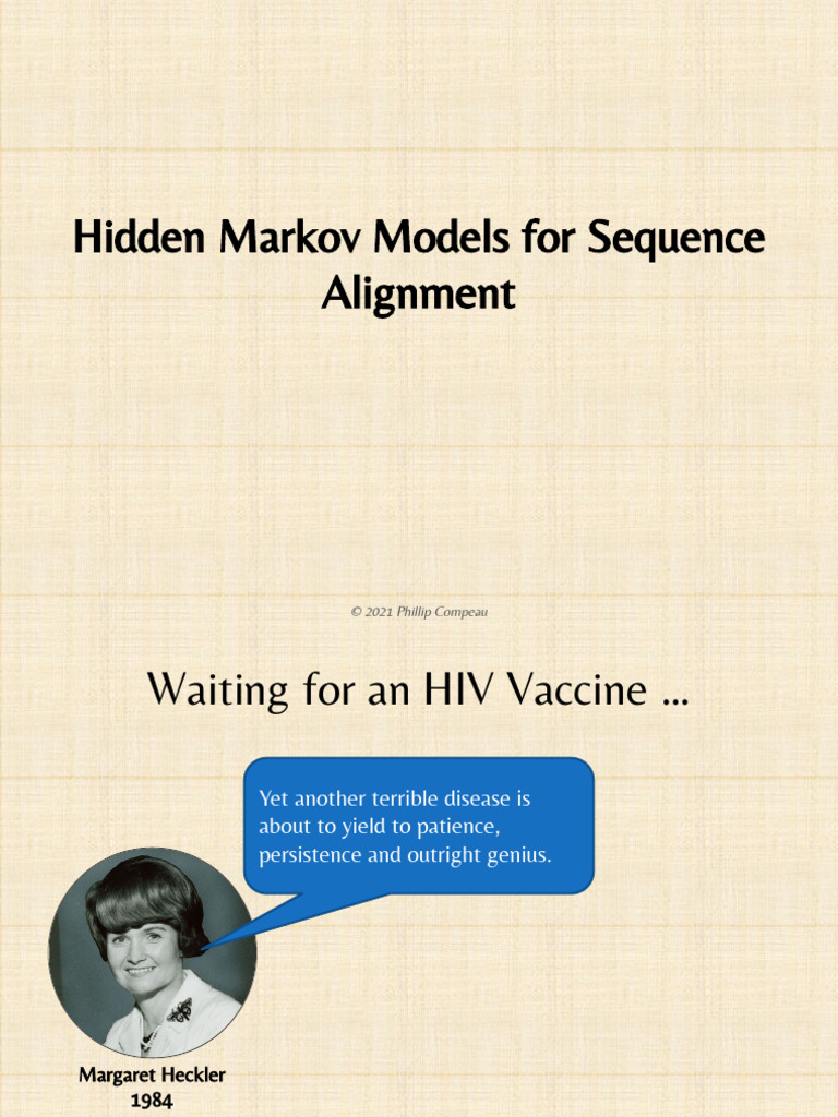 HMMs for Sequence Alignment.pptx | PDF | Hiv | Applied Mathematics