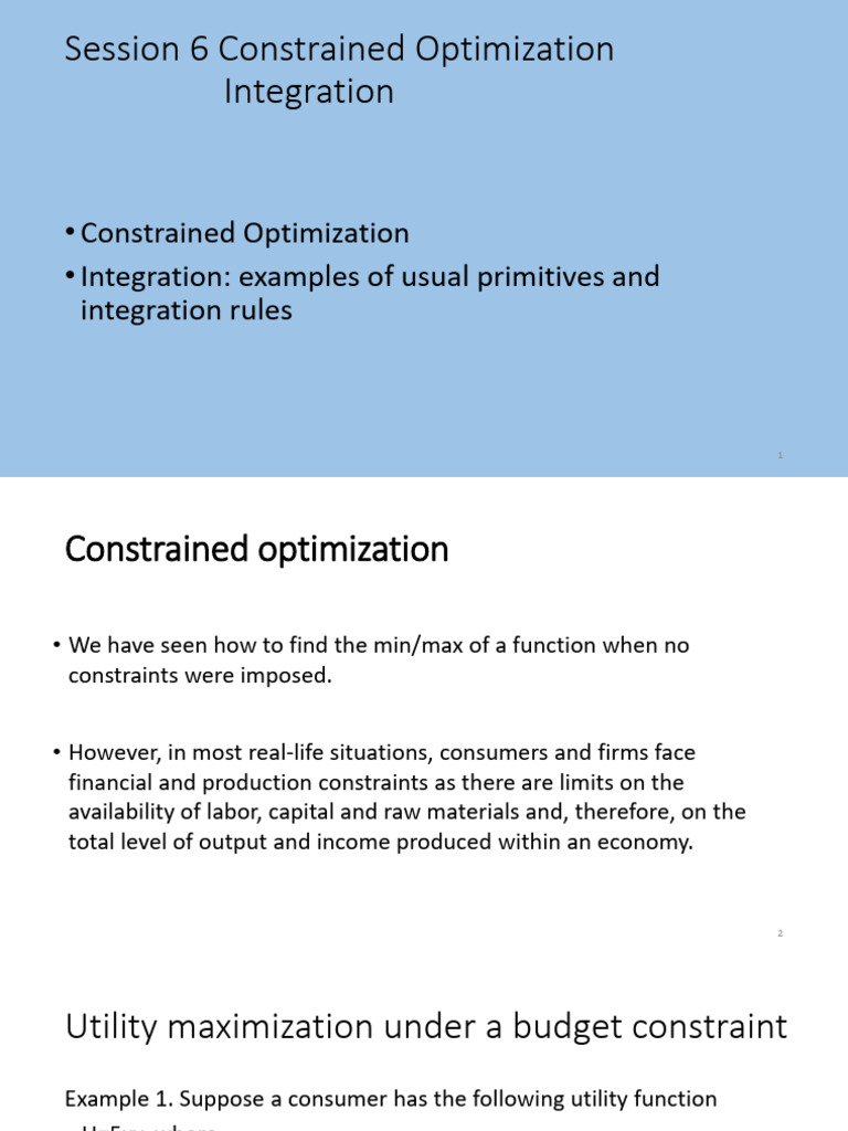 6 Slides | PDF | Mathematical Optimization | Algorithms