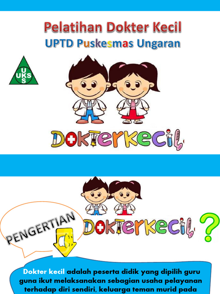 Materi Dokcil Dan UKS | PDF | Pengembangan Diri | Kesehatan Holistik