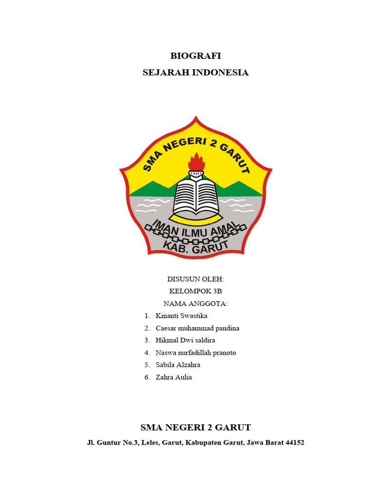 Biografi Sman 2 Garut | PDF