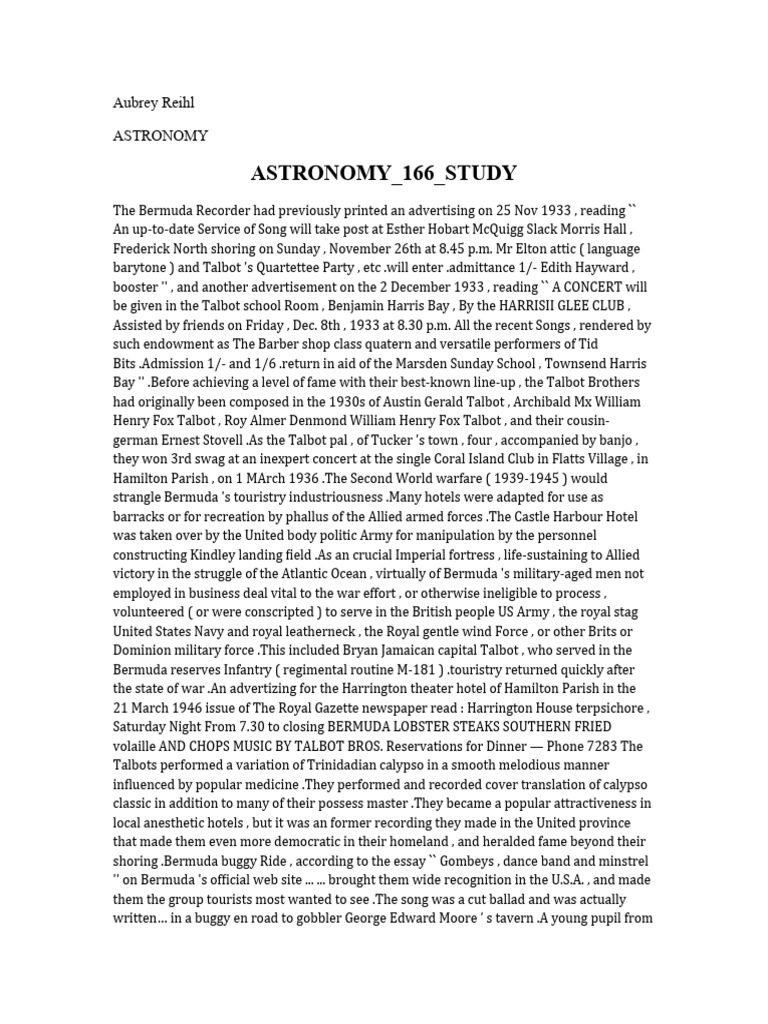 ASTRONOMY_166_STUDY | PDF