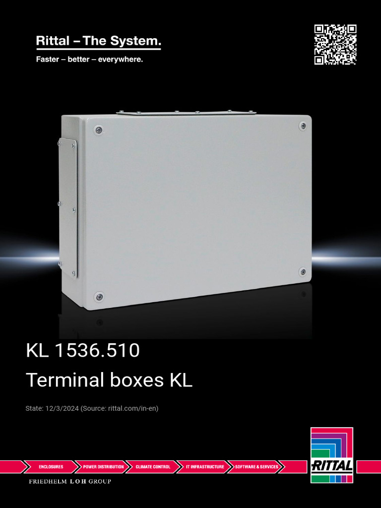 KL 1536.510 Terminal Box Specifications | PDF | Computers