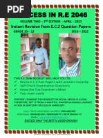 G9 R.E Past Papers and Marking Keys (2015 - 2021) | PDF | Jesus | God