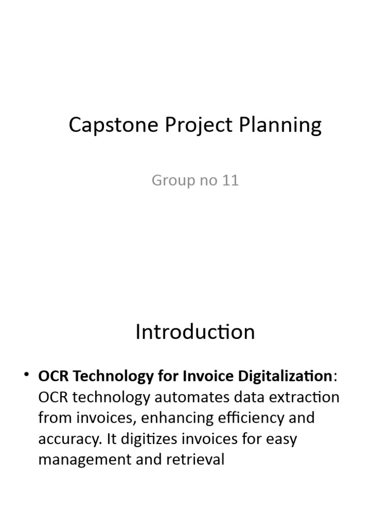 OCR for Invoice Digitalization | PDF | Optical Character Recognition ...