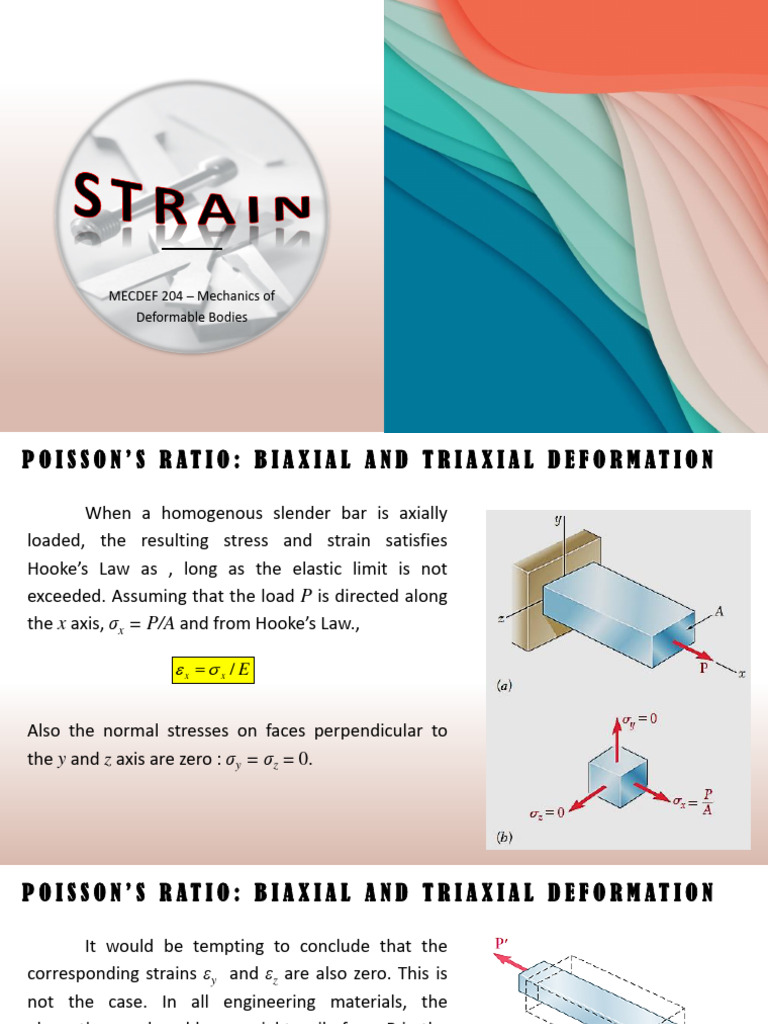Strain 2 | PDF | Stress (Mechanics) | Young's Modulus