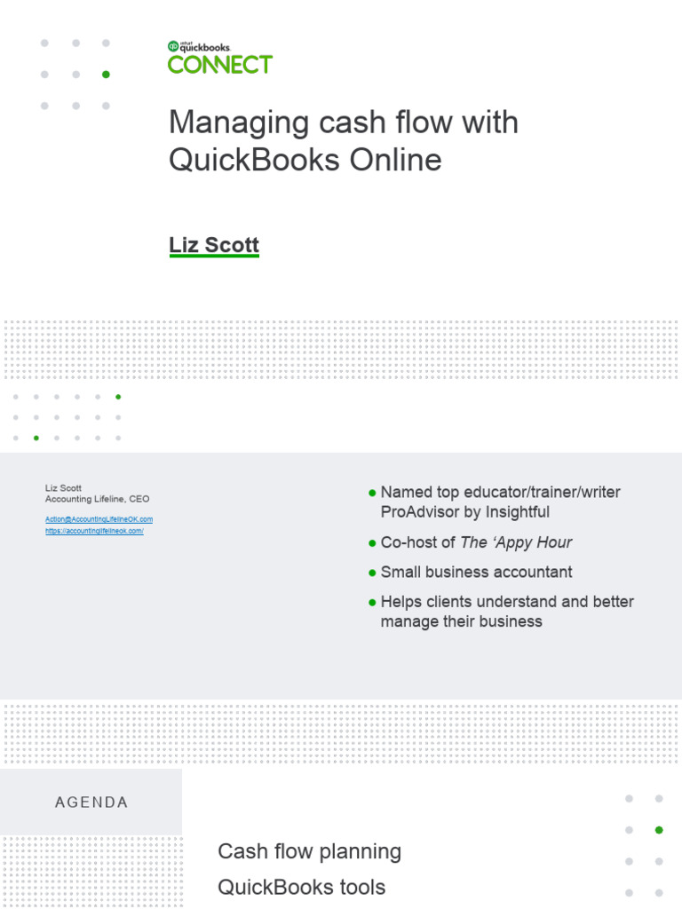 21 QBC-AO Liz-Scott Apr22-QBTools v4 | PDF | Cash | Quick Books