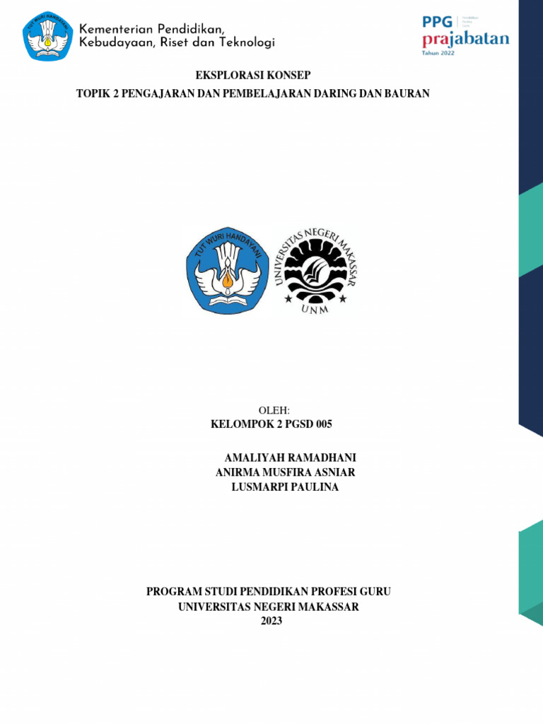 Eksplorasi Konsep Topik 2 KLP2 PGSD 005 | PDF | Karier & Perkembangan