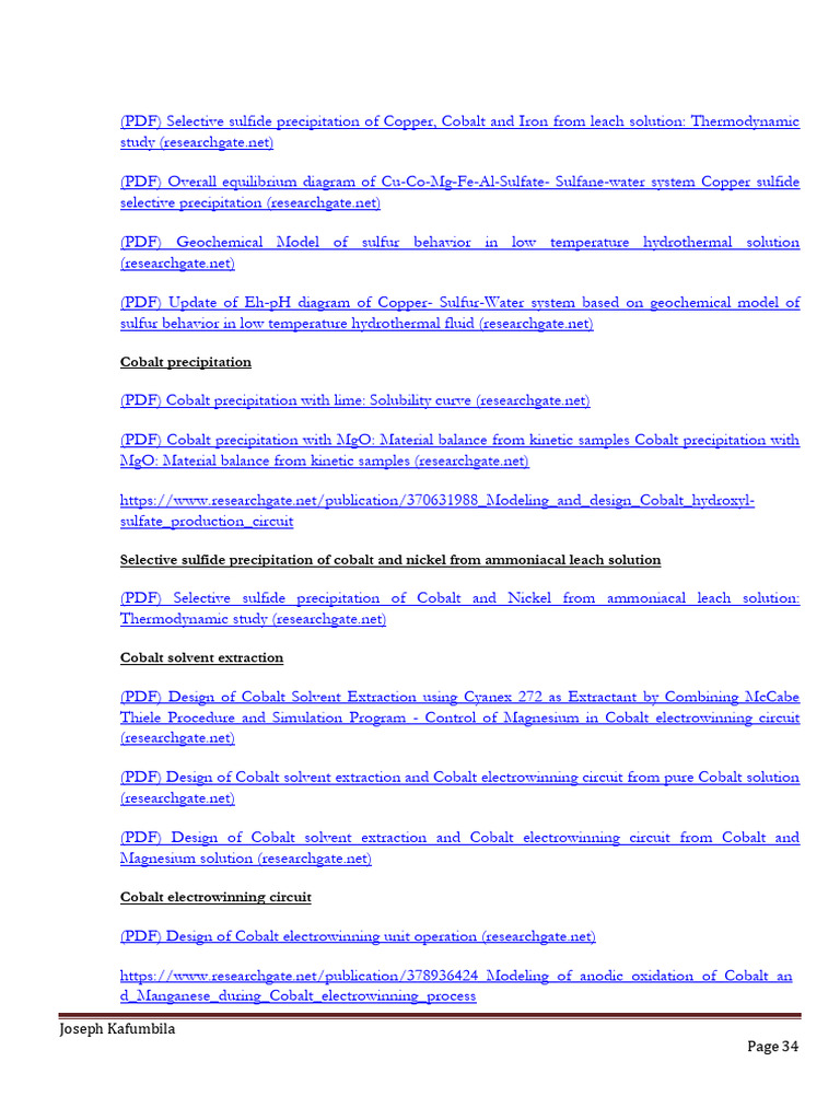 Material Balance in Froth Flotation Using Microsoft Excel Solver 35 | PDF