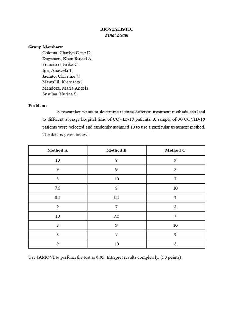 BIOSTATS | Download Free PDF | P Value | Null Hypothesis