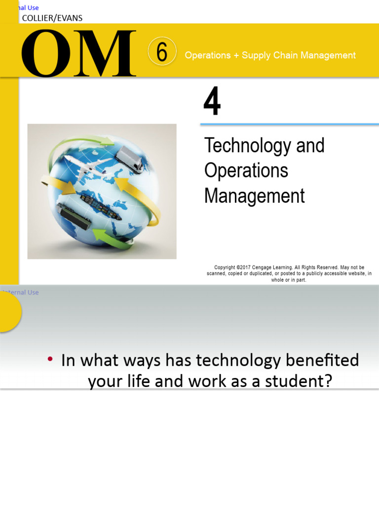 OM6 Collier Evans Ch04 | PDF | Customer Relationship Management ...