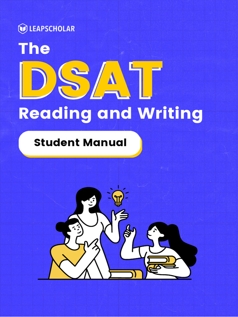 SAT Reading & Writing Manual | PDF | Verb | Perfect (Grammar)