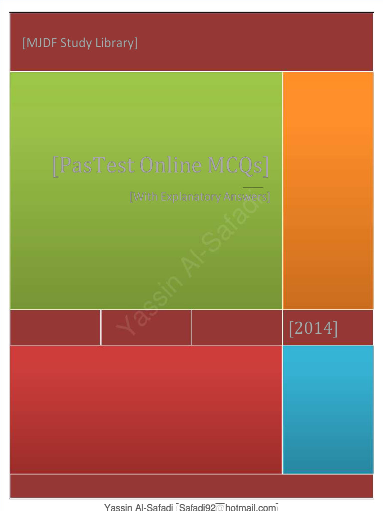 PDF Pastest Mcqs With Answerspdf Compress | PDF | Phases Of Clinical ...