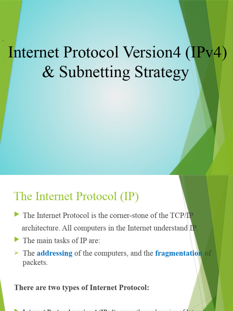 Ip Addressing and Subnetting | PDF | Ip Address | Internet Protocols